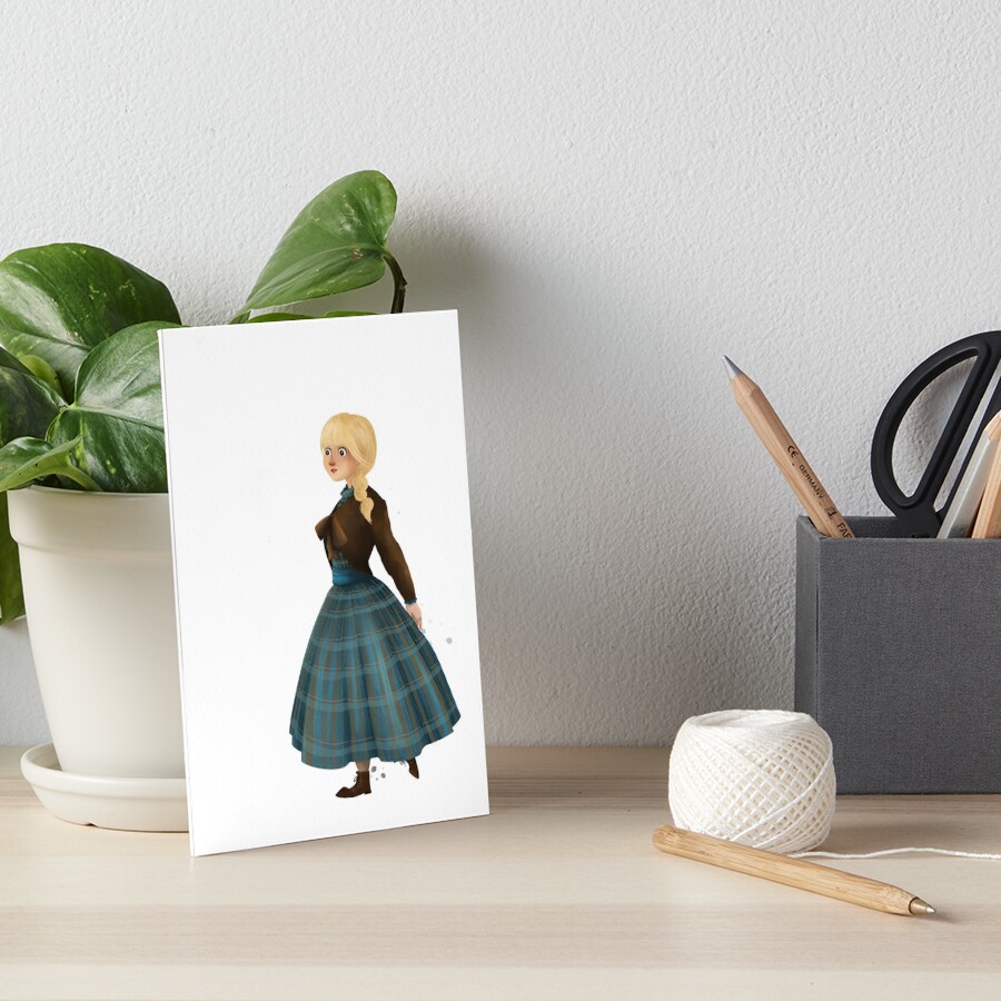 "Amy March" Art Board Print by ShannonBergin | Redbubble