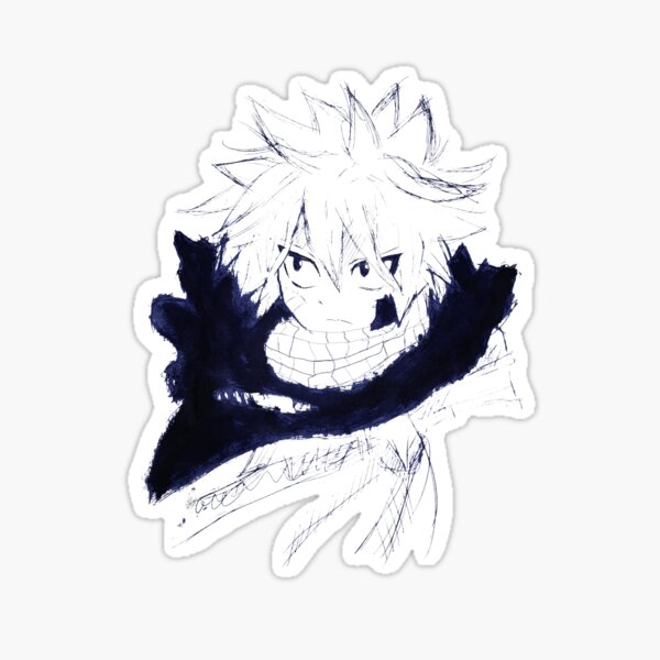"Natsu Fairytail" Sticker for Sale by RaspberryStud | Redbubble