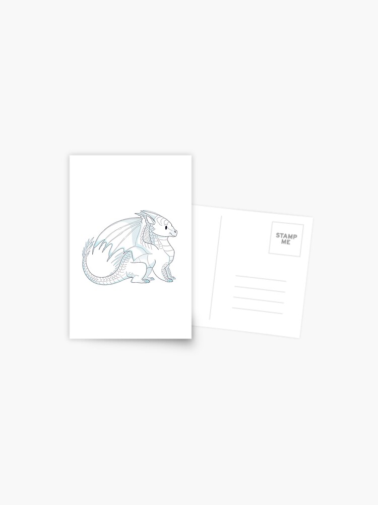 "Icewing Wings of Fire" Postcard by Faltazius | Redbubble