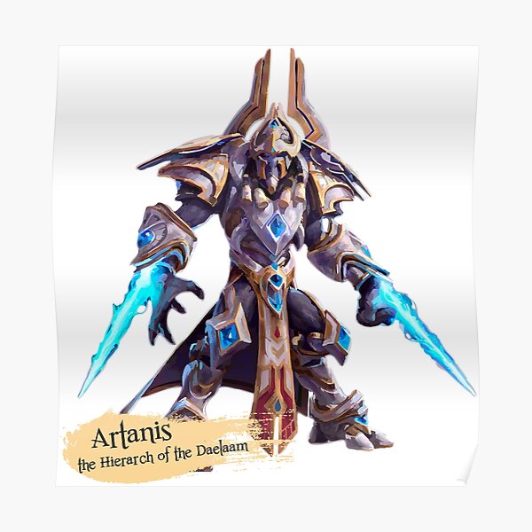 "The Hierarch of the Daelaam" Poster by Miausita | Redbubble