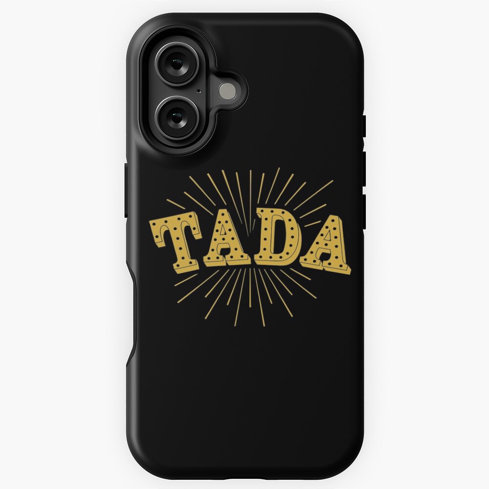 "TADA" Sticker for Sale by hunnysause | Redbubble