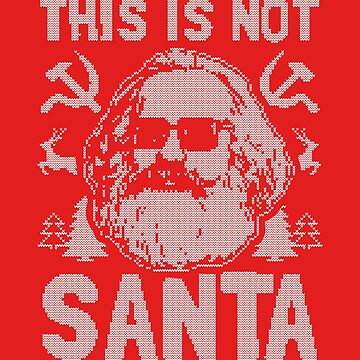"This Is Not Santa" Essential T-Shirt for Sale by dumbshirts | Redbubble