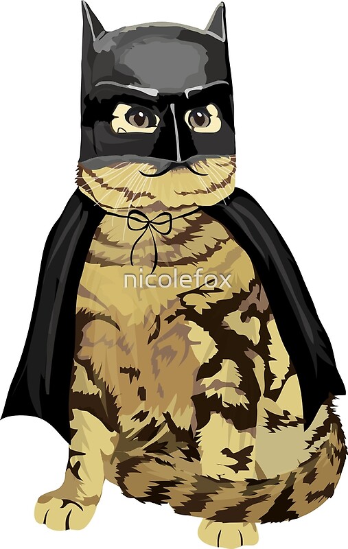 "Batcat" by nicolefox | Redbubble