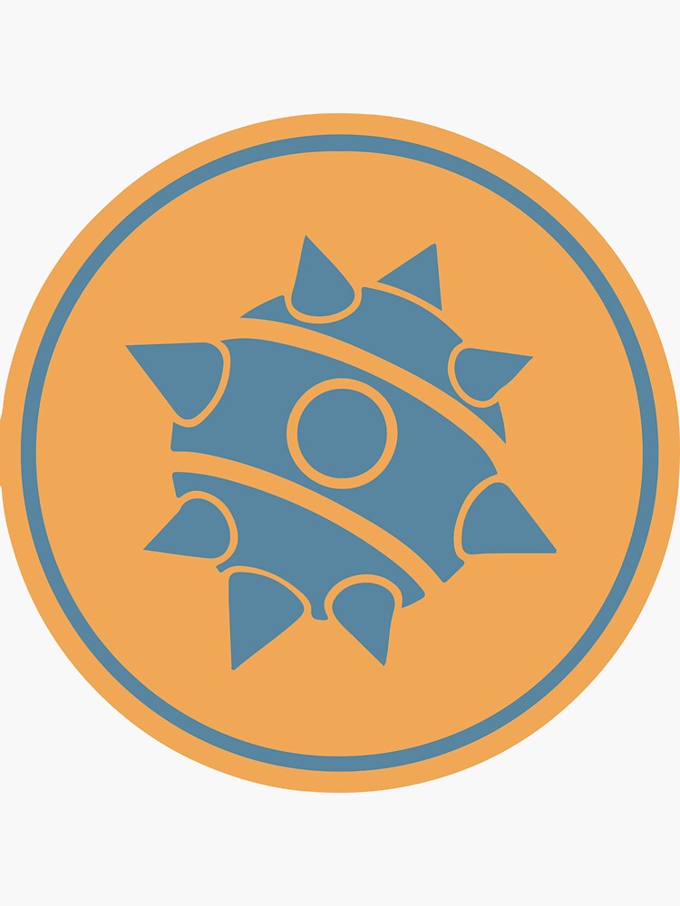 "BLU Demoman TF2 Class Symbol" Sticker for Sale by callmejelli | Redbubble