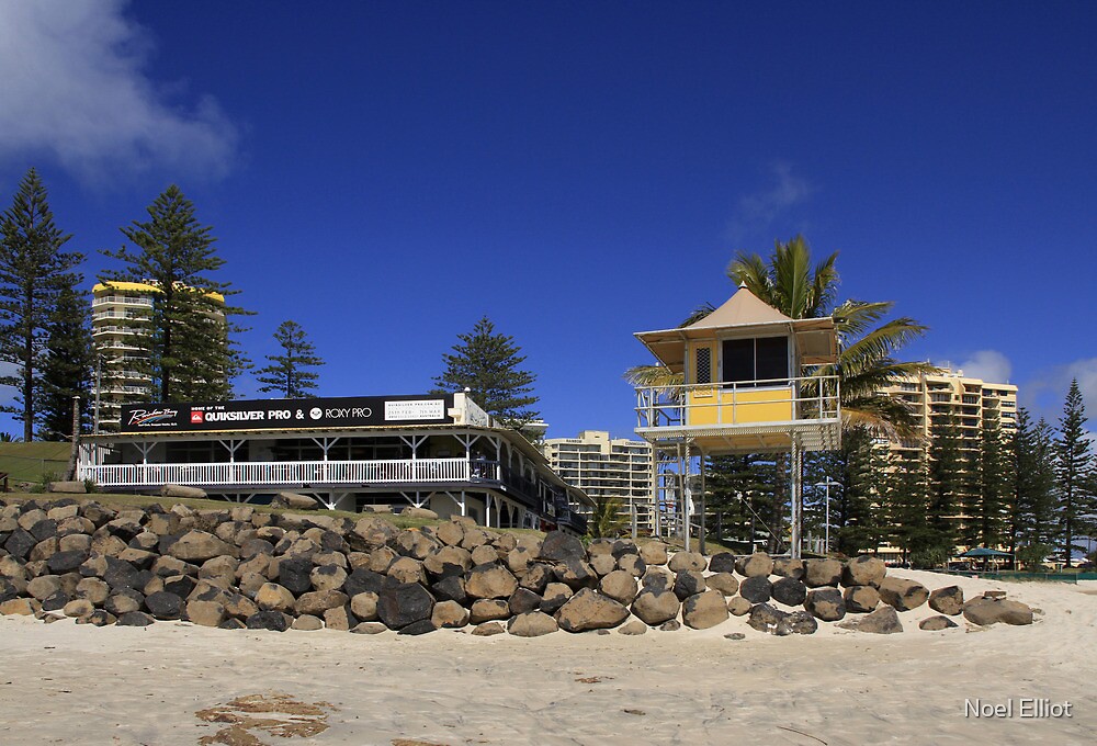 "Rainbow Bay Surf Club" by Noel Elliot | Redbubble