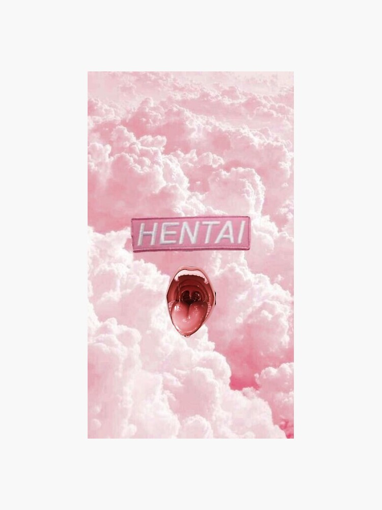 "Hentai Sticker" Sticker for Sale by Cynramirez | Redbubble