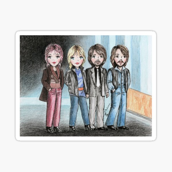 "Attack" Sticker for Sale by KateMakStudio | Redbubble