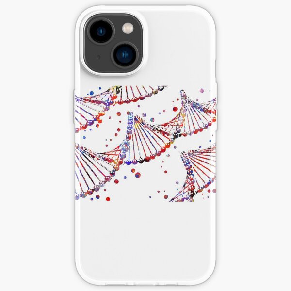 "DNA molecule, watercolor DNA, DNA, DNA structure" iPhone Case for Sale ...