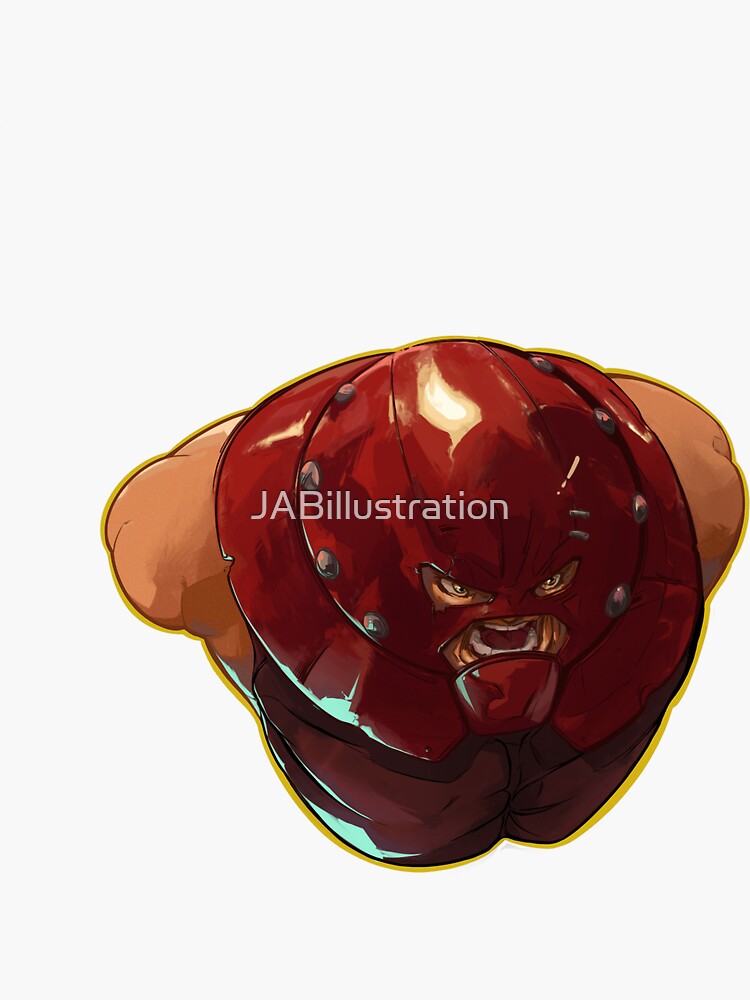 "Juggernaut" Sticker by JABillustration | Redbubble