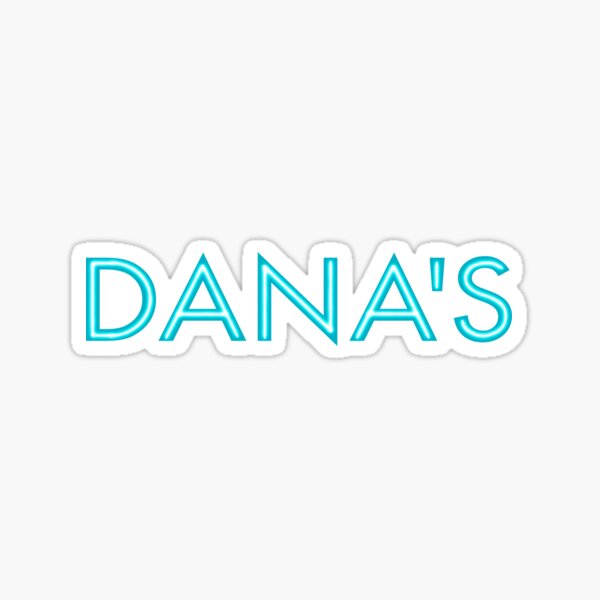 "Dana's Bar Logo " Sticker for Sale by koalacosima | Redbubble