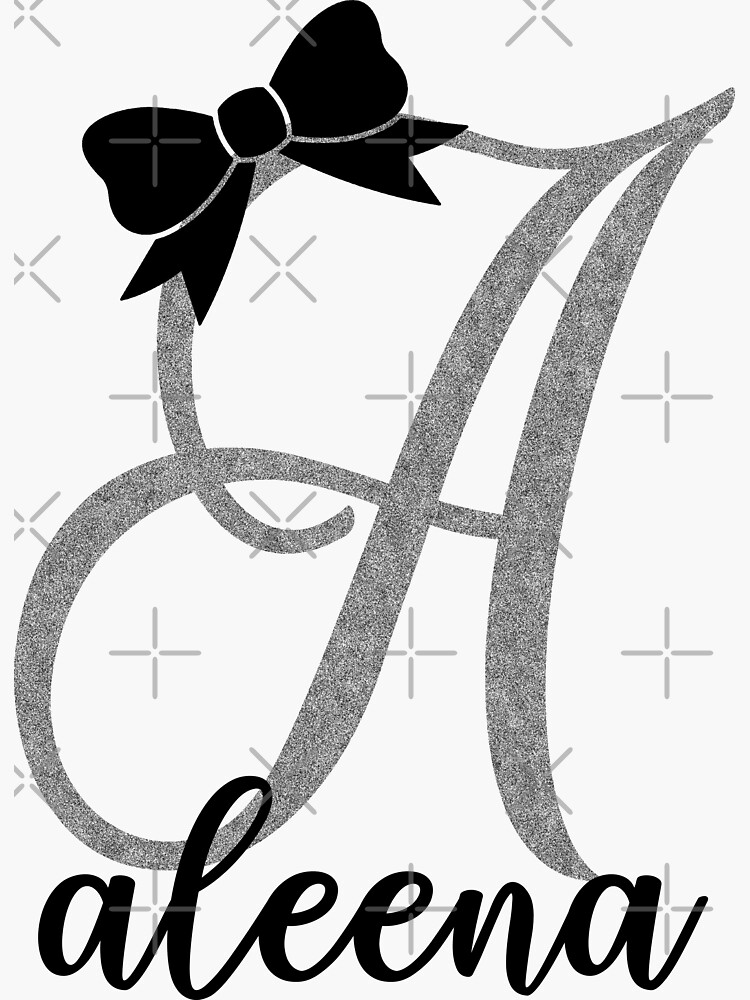 "Aleena girl kids woman daughter" Sticker for Sale by Thestarrysky ...