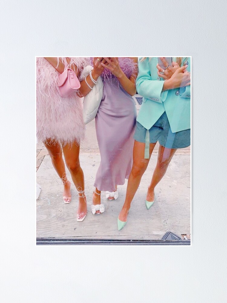 "PASTEL GLAM" Poster for Sale by livesassy | Redbubble