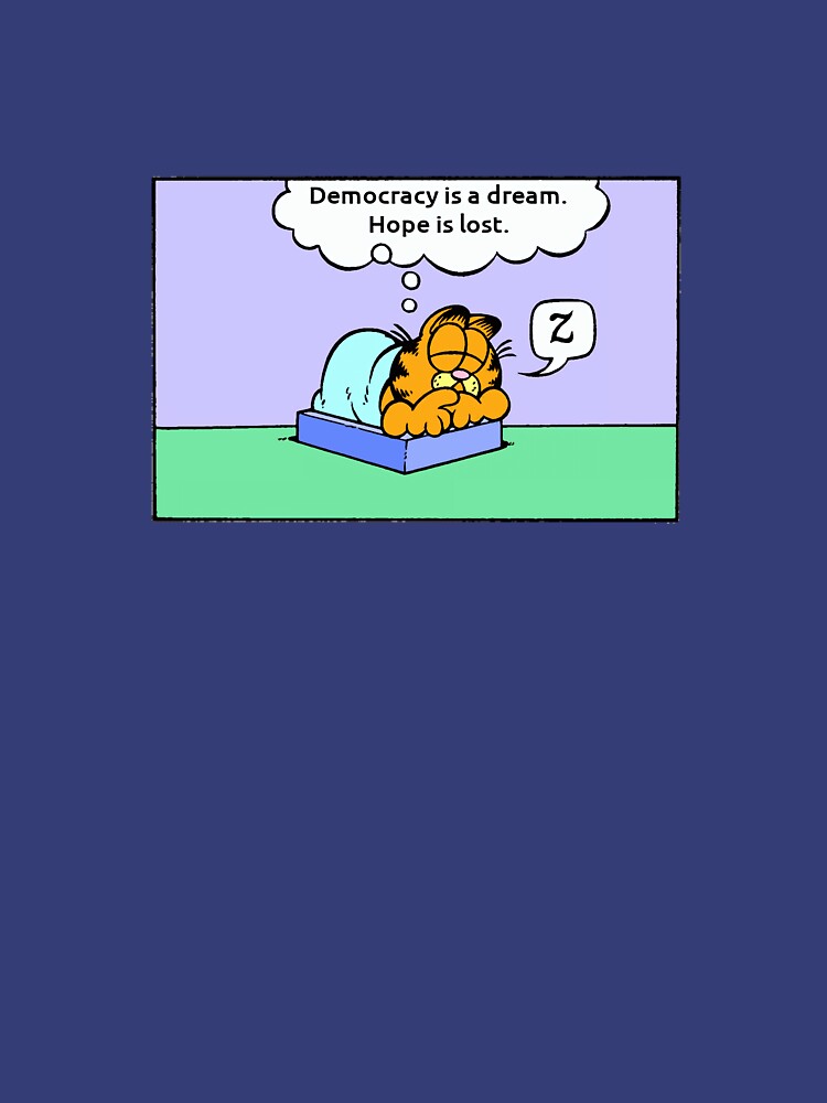 "garfield nap" T-shirt by loglob | Redbubble