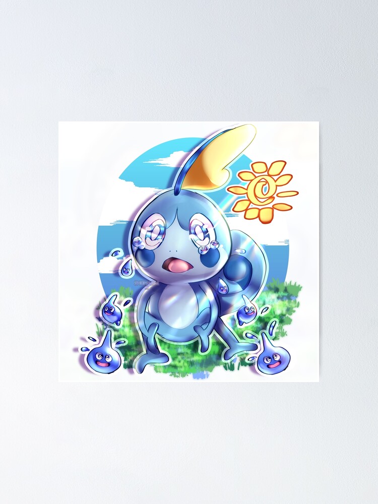 "Slimes and Sobble" Poster by Shiinashi | Redbubble