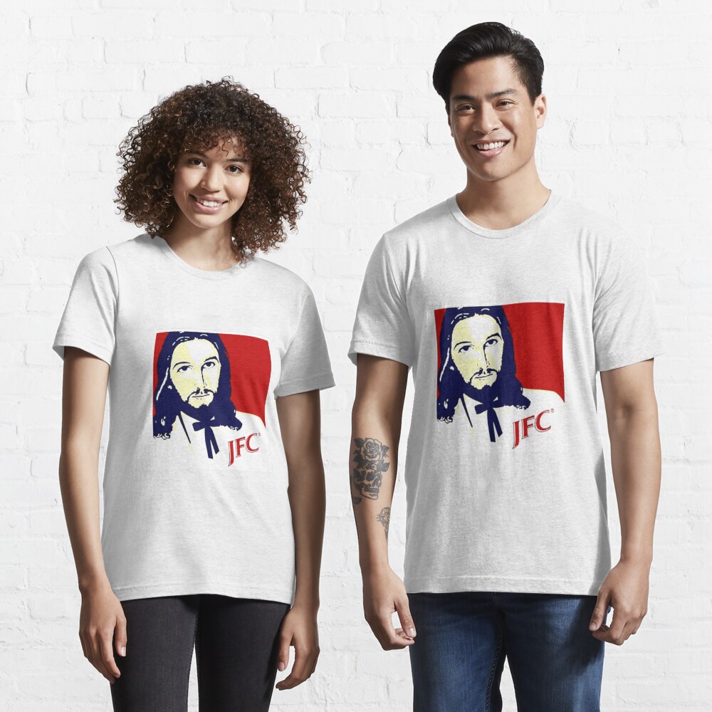 "JFC" T-shirt for Sale by xmememachinex69 | Redbubble | jesus t-shirts ...