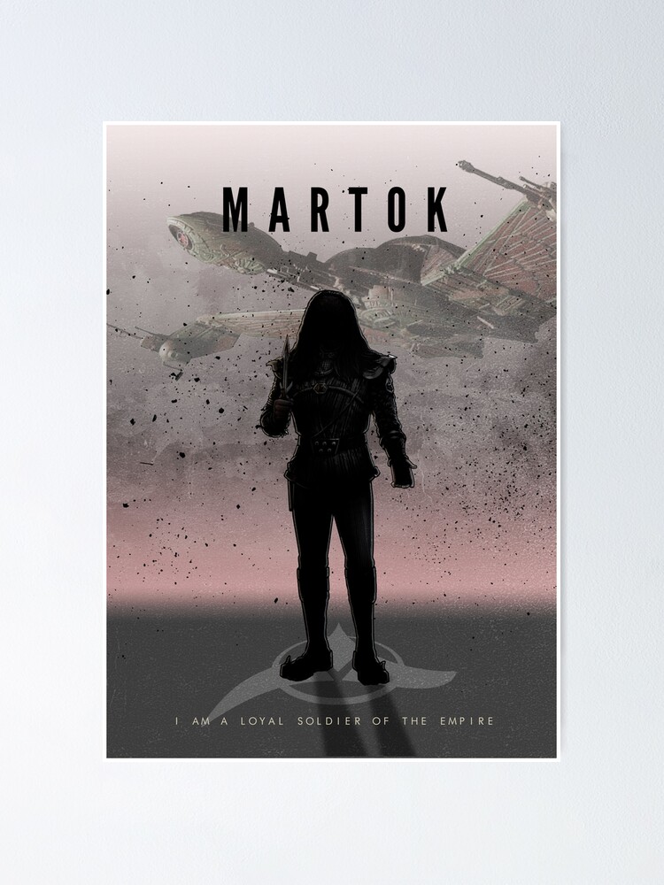"Star Trek Captains - Martok" Poster by rykker | Redbubble