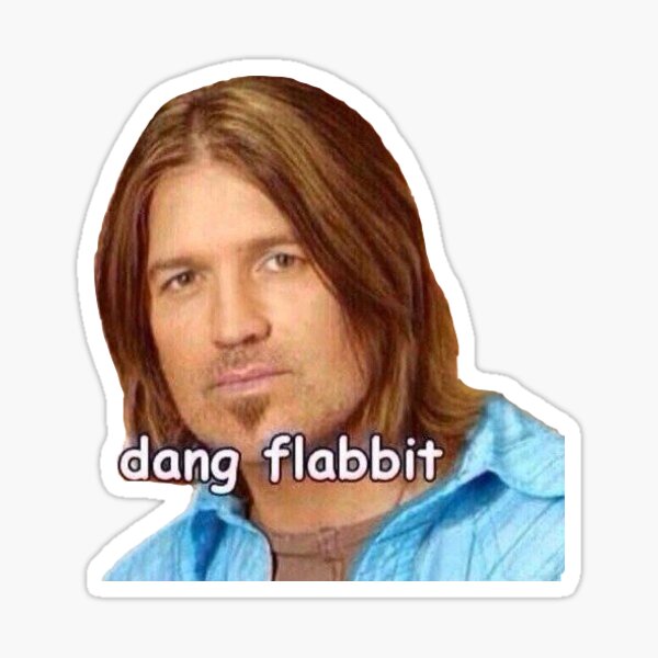 Dang Flabbit Stickers | Redbubble