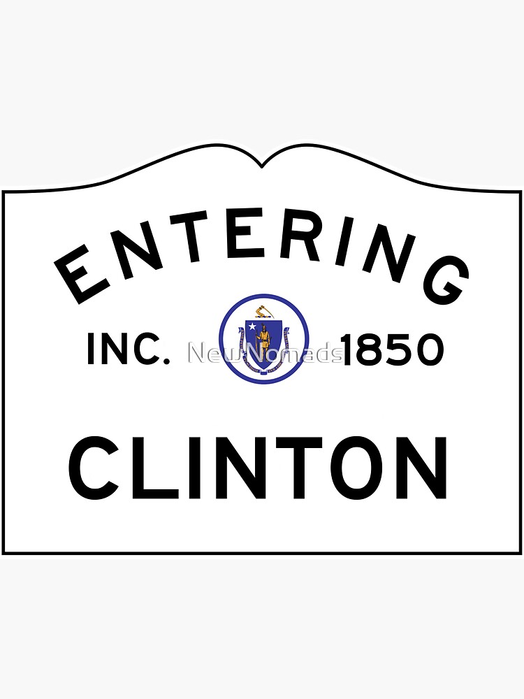 "Entering Clinton Massachusetts - Commonwealth of Massachusetts Road ...