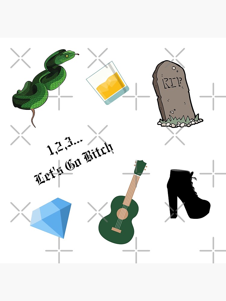 "Taylor Swift reputation Sticker Pack" Poster for Sale by bombalurina ...