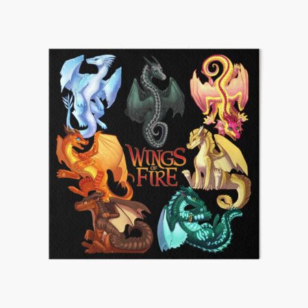"Wings of Fire - Jade Winglet Dragonets: Moonwatcher, Winter, Qibli ...