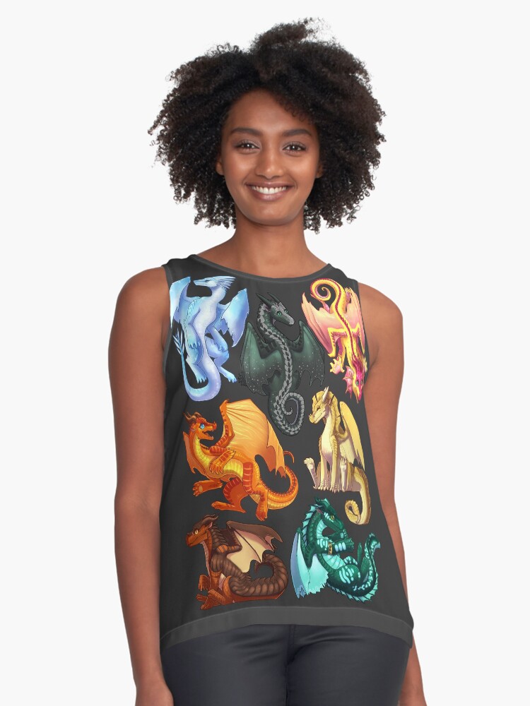 "Wings of Fire - Jade Winglet Dragonets: Moonwatcher, Winter, Qibli ...