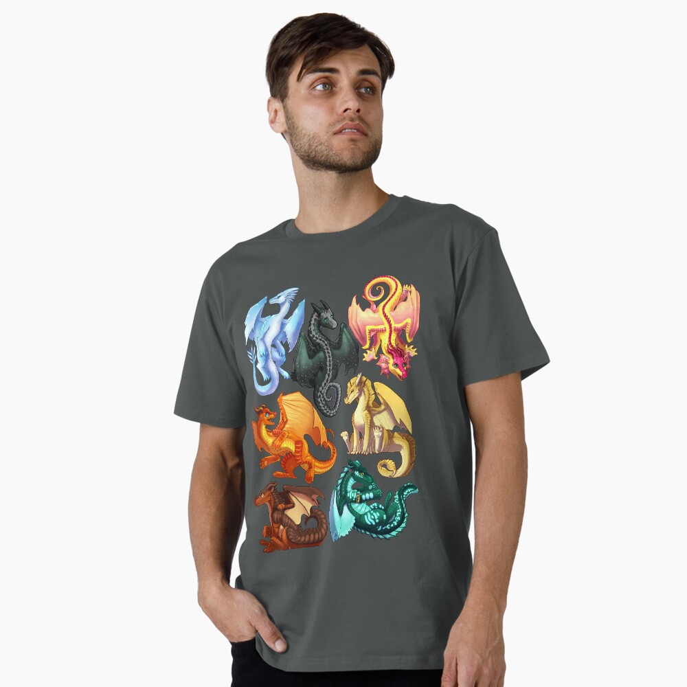 "Wings of Fire - Jade Winglet Dragonets: Moonwatcher, Winter, Qibli ...