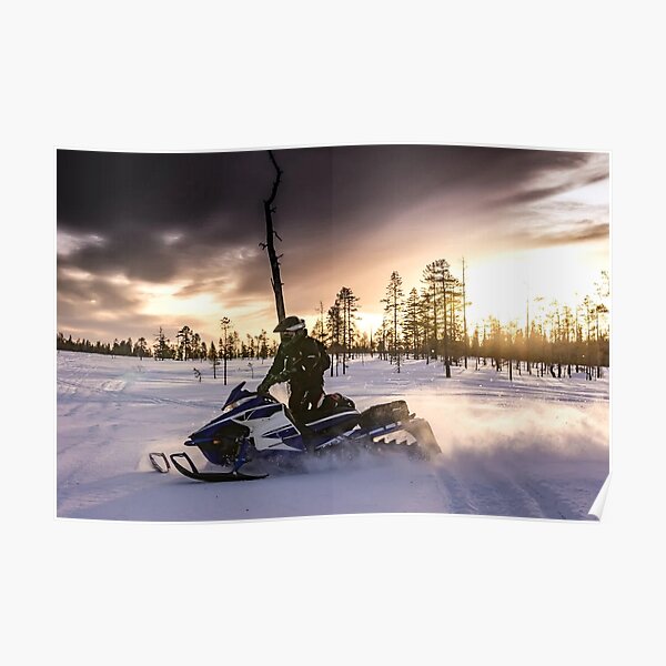 Polaris Snowmobile Posters | Redbubble