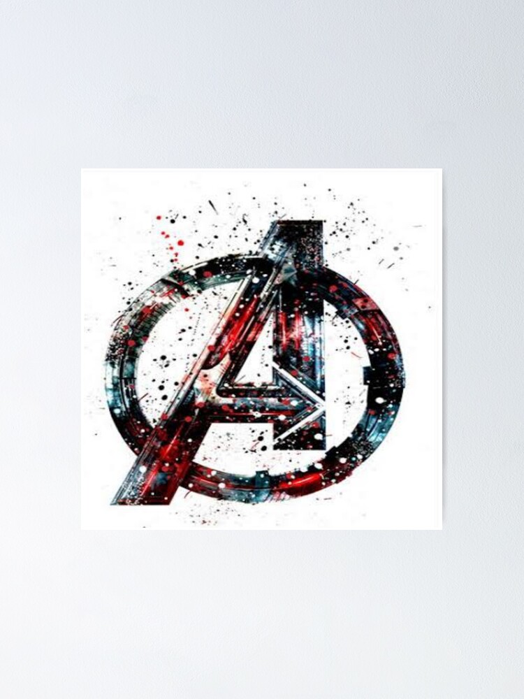 "A Name Logo Design." Poster by Ajay400 | Redbubble