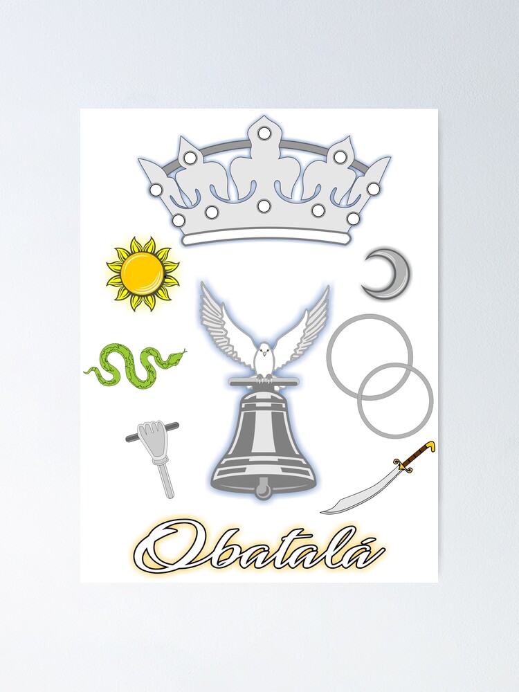 "Obatala" Poster by Korvus78 | Redbubble