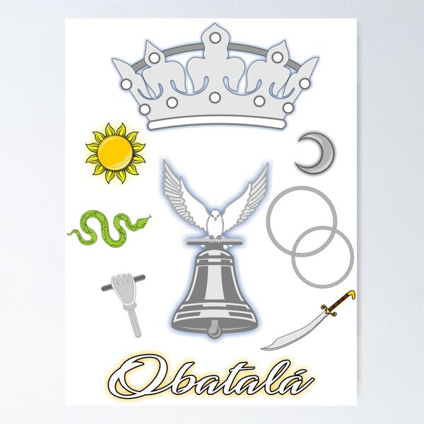"obatala" Poster by Korvus78 | Redbubble