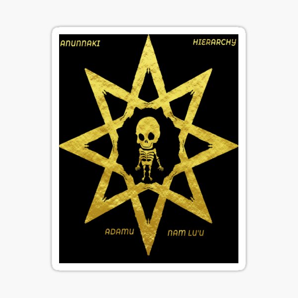 "The Ancient Ones of Sumerian Mythology" Sticker by MaximilyN | Redbubble
