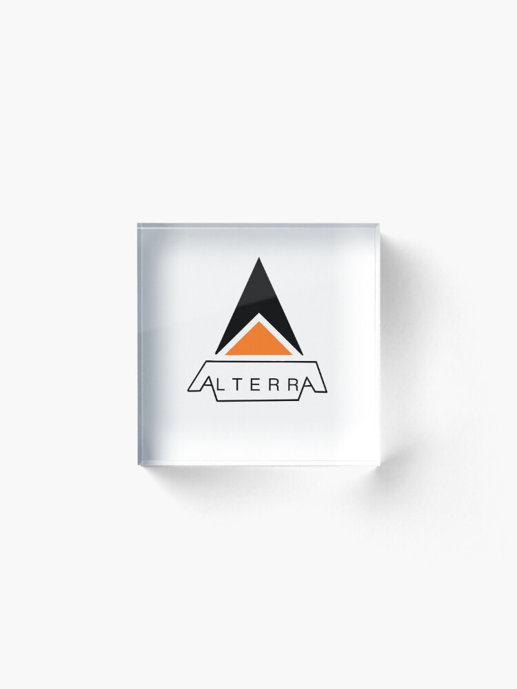 "ALTERRA, Subnautica Alterra Corp.-Logo" Acrylblock von WiccanArtistry ...