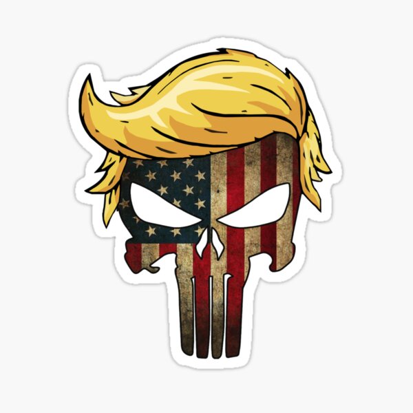 Trump Hair Stickers | Redbubble