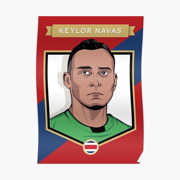 "keylor navas" Poster by excel77 | Redbubble