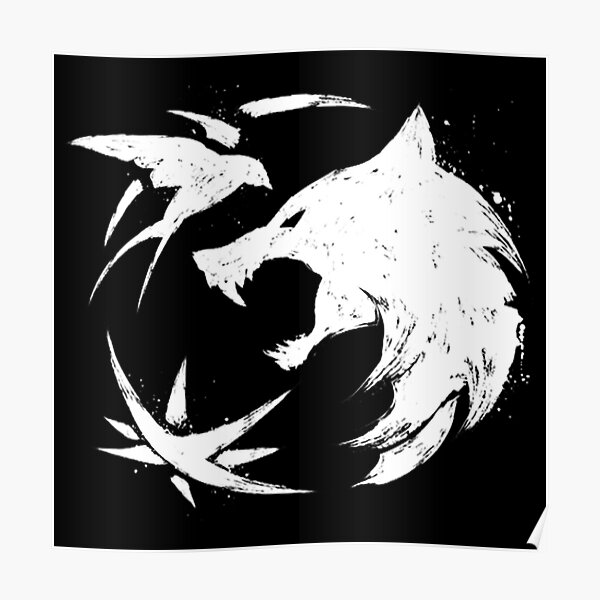Witcher Symbol Posters | Redbubble