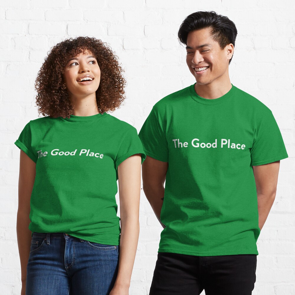 "The Good Place® - Logo [White]" Poster for Sale by SWISH-Design ...