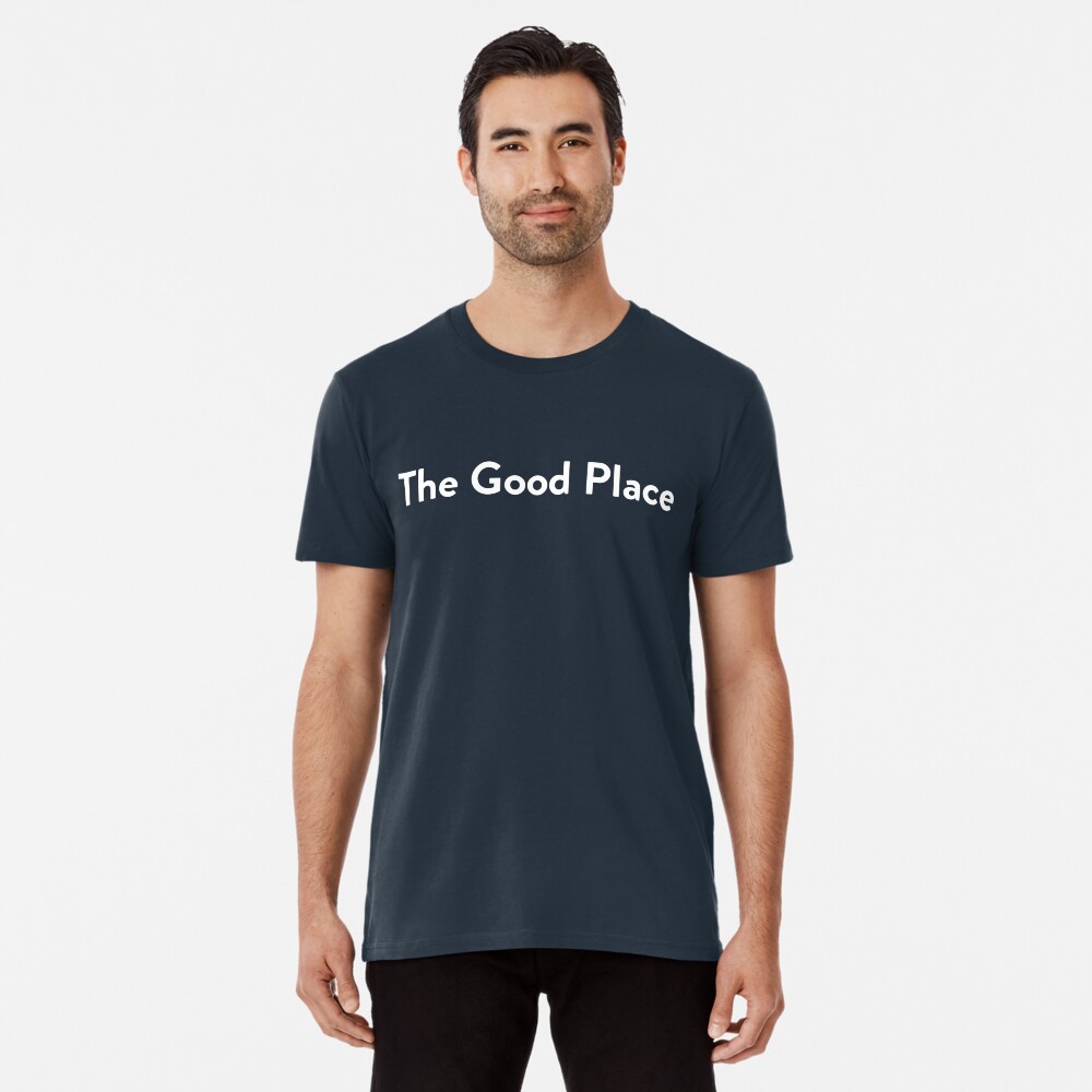 "The Good Place® - Logo [White]" Poster for Sale by SWISH-Design ...
