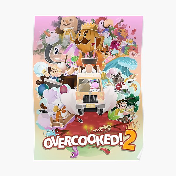 Overcooked 2 Posters | Redbubble