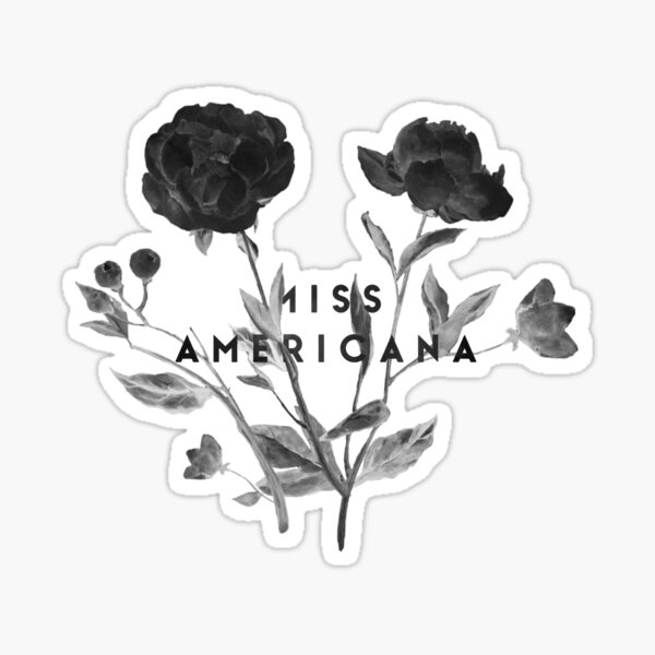 "miss americana" Sticker for Sale by dimvitri | Redbubble