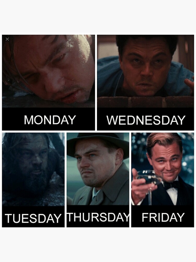 Week Days Memes