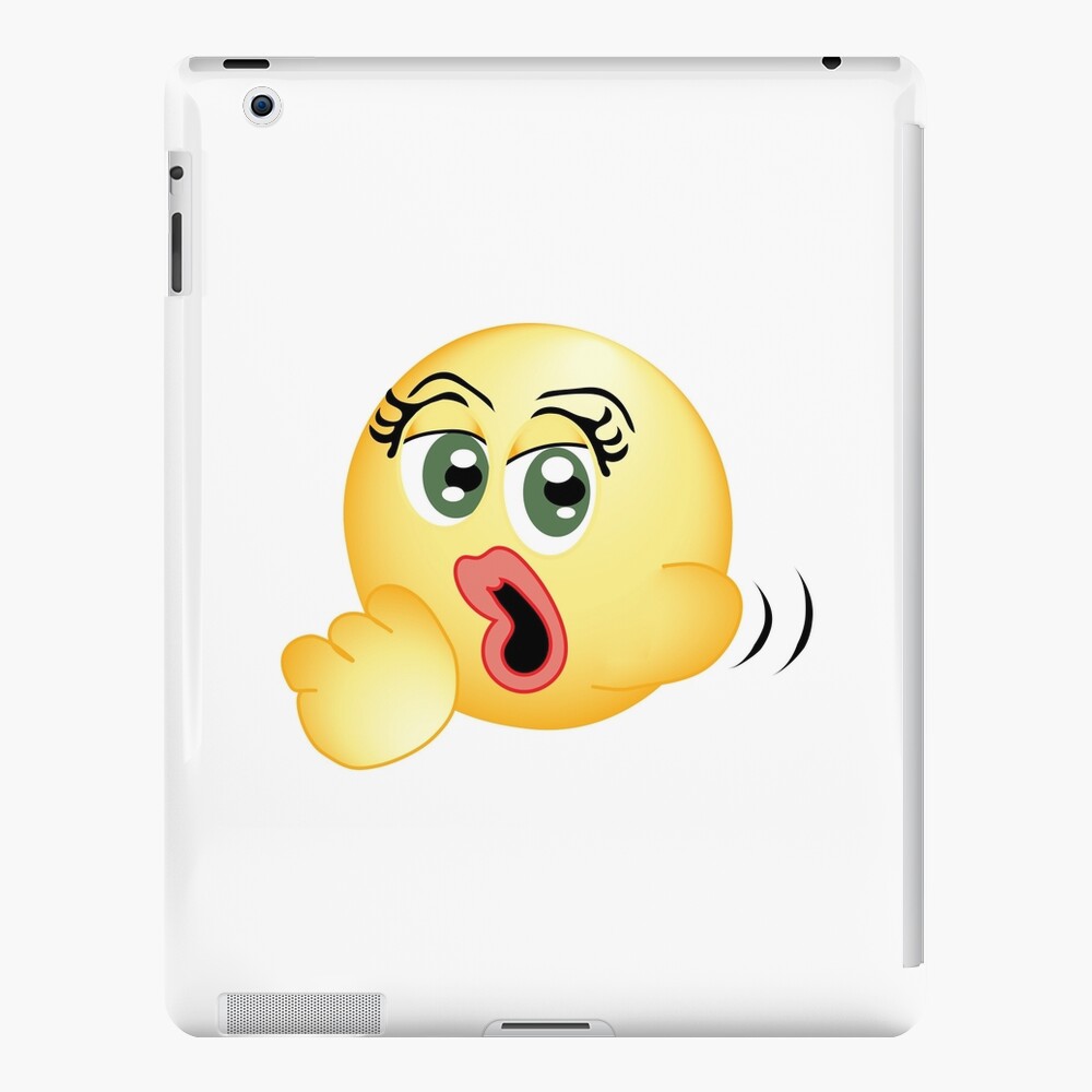 Oral Fixation The Blowjob Emoji Ipad Case And Skin For Sale By Stinkpad Redbubble