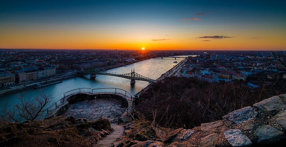 "Budapest sunrise" by PeterCseke | Redbubble