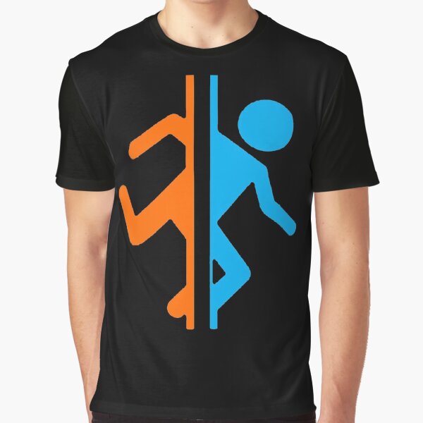 "Portal Game Logo" T-shirt for Sale by CassidyCreates | Redbubble ...