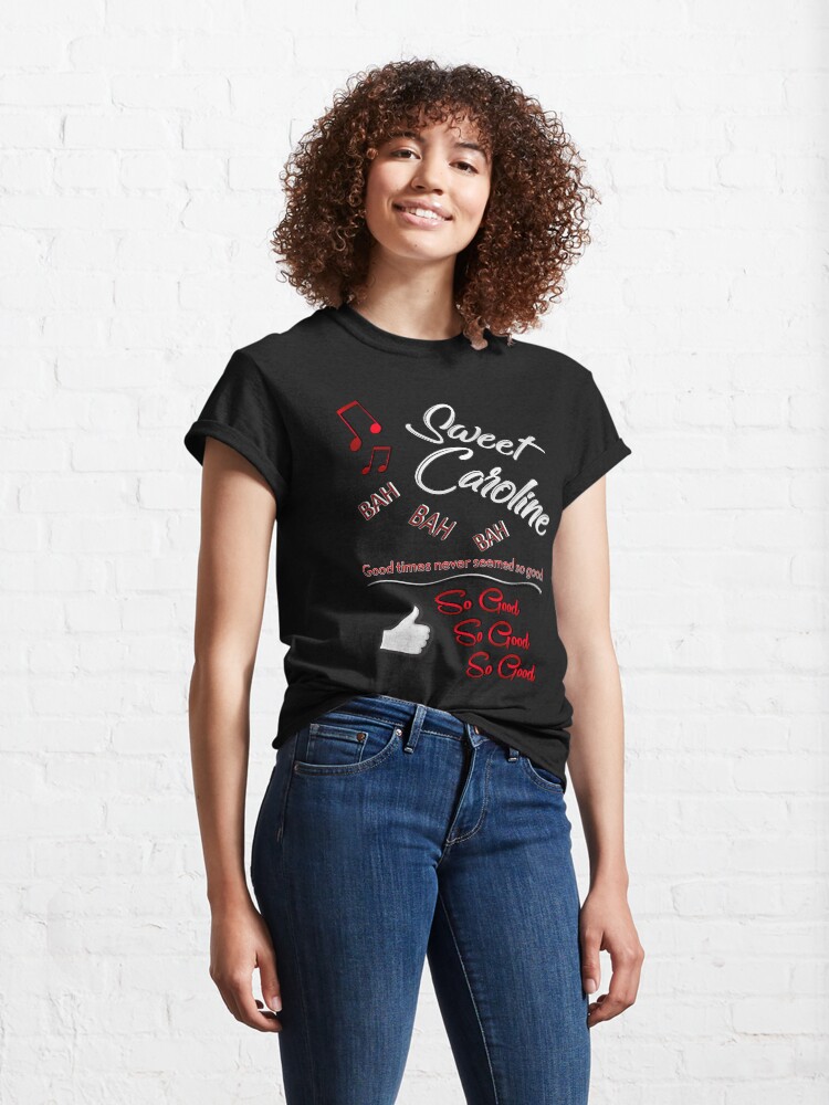 "Design illustration of sweet caroline" T-shirt by kneff | Redbubble
