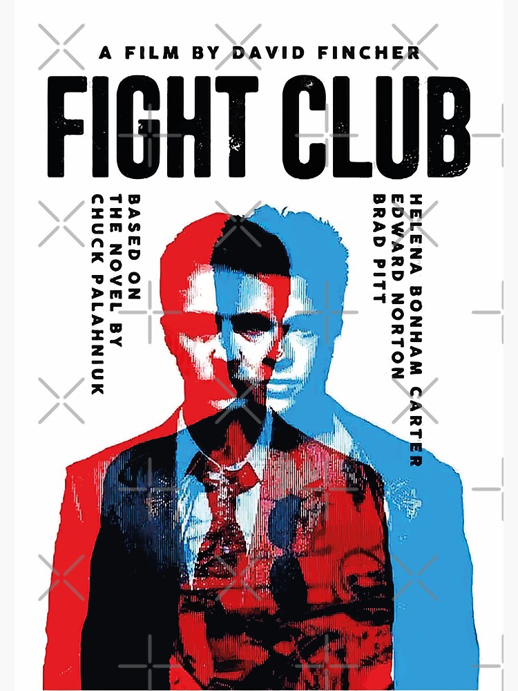 Sticker « Affiche Fight Club », par Pikokk | Redbubble