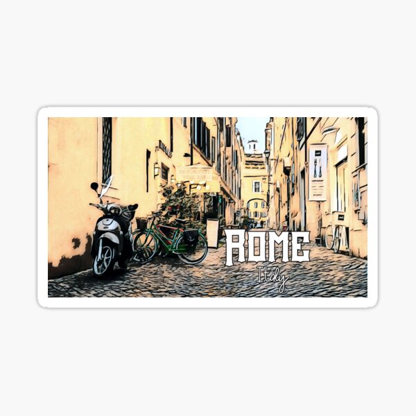 "Rome, Italy Travel" Sticker by ArtyArtisticART | Redbubble
