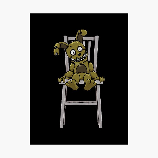 "Five Nights at Freddy's - FNAF 4 - Plushtrap" Photographic Print by ...