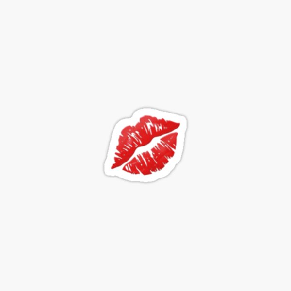"Kiss Mark" Sticker for Sale by Emojipedia | Redbubble