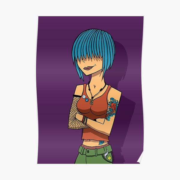 "Izzy" Poster by monkeysoup | Redbubble