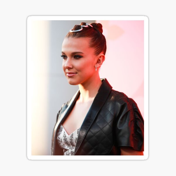 "millie bobby brown" Sticker for Sale by LaurenSwiffin | Redbubble